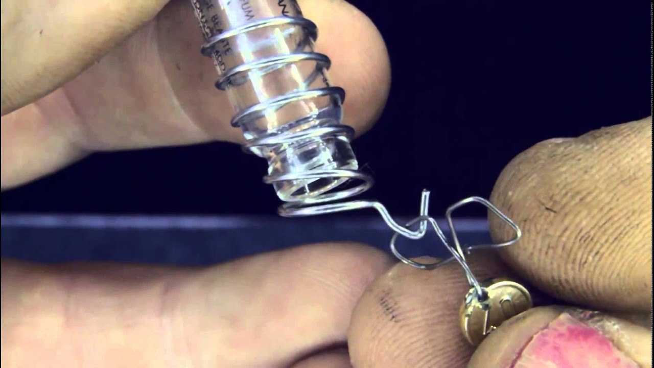 How to make toy from spring - YouTube