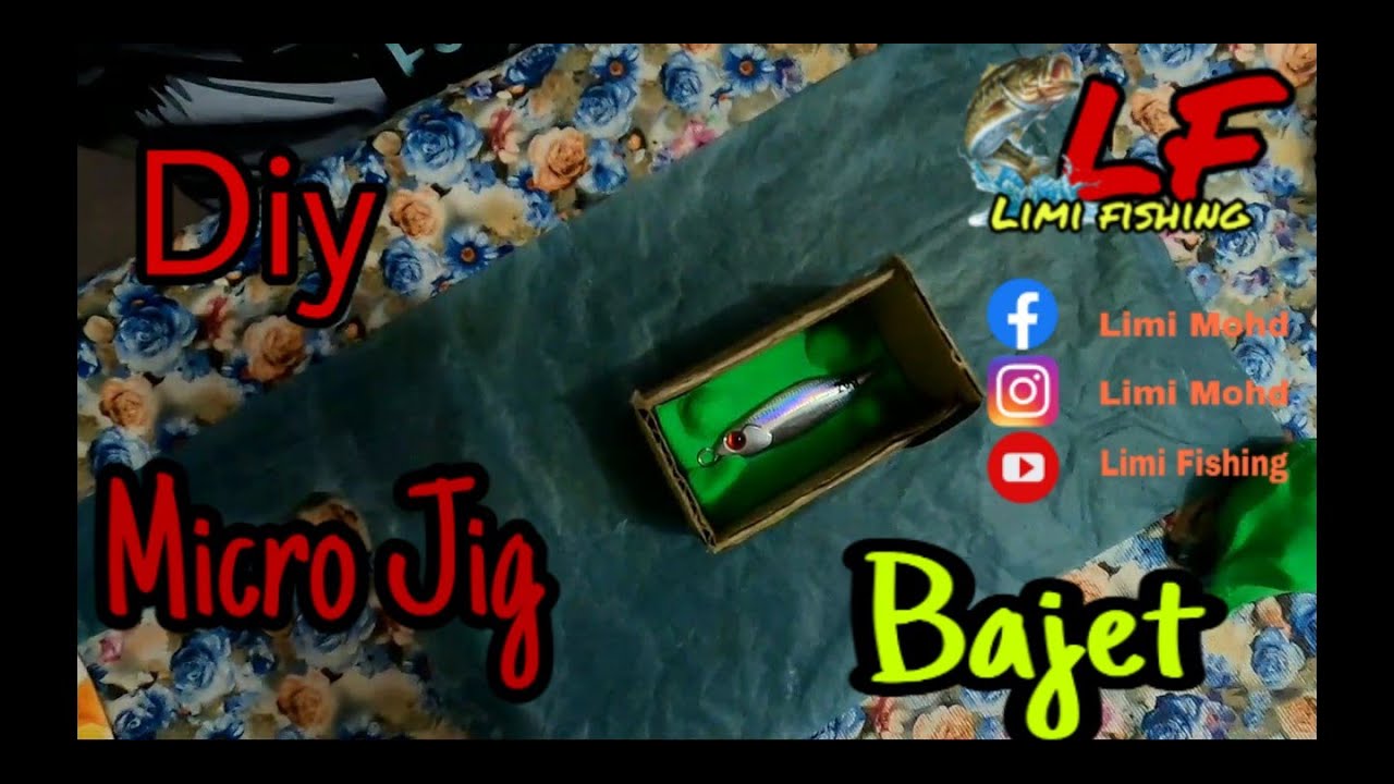 Cara mudah buat Micro Jig dari timah - YouTube