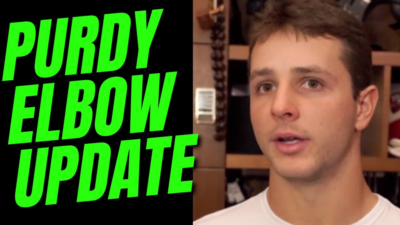 Brock Purdy Elbow Update - YouTube