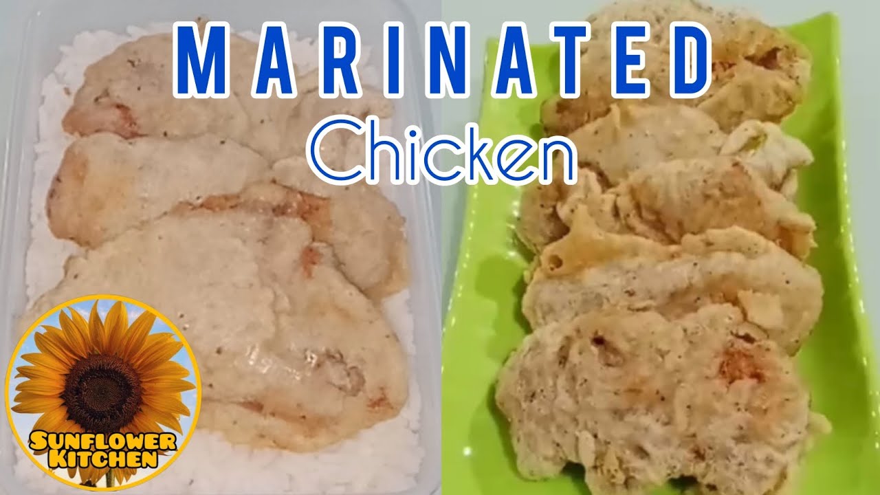 Vlog 293:🌻PAMBAON SA MGA KIDS, TRY NYO TO GUYS.MARINATED CHICKEN ...