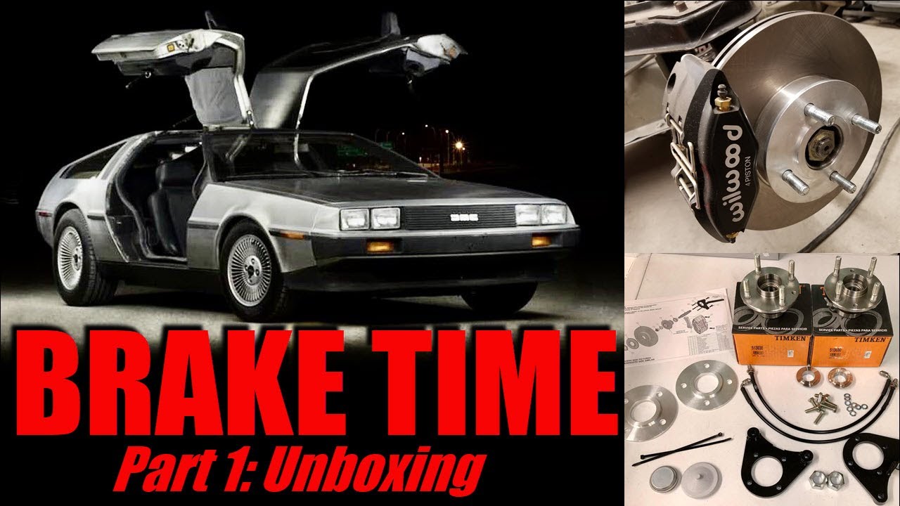 Performance Brake Conversion for the DeLorean | Unboxing - YouTube