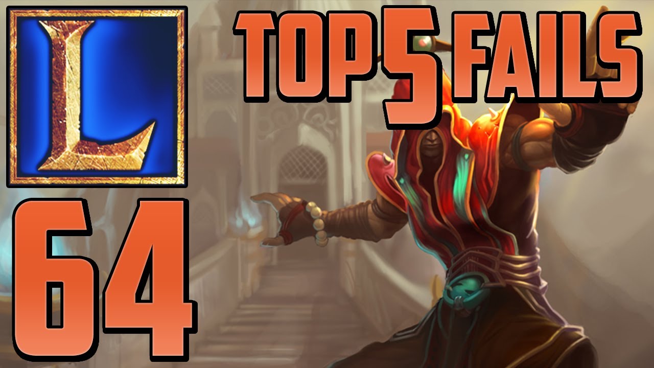 Top 5 LoL Fails 2015 - LoL funny moments 2015 - League of Legends ...