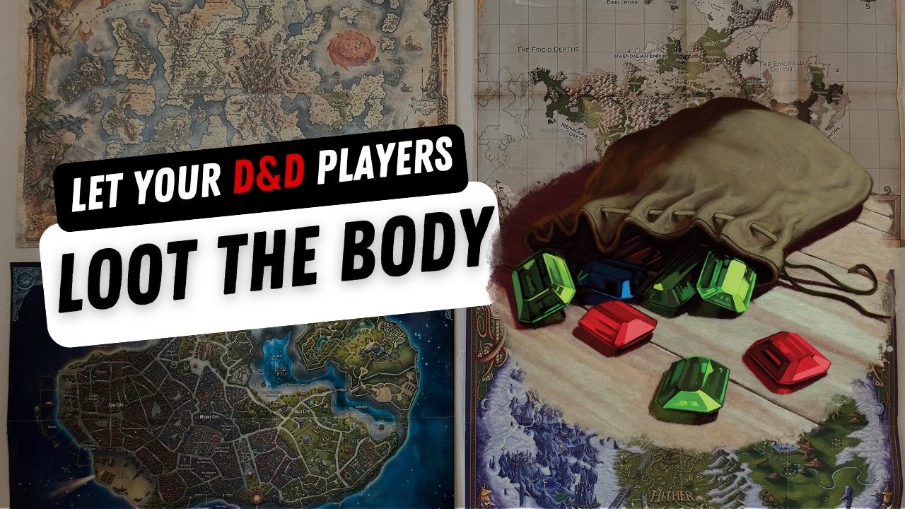 How to Loot the Body | DnD Dungeon Master Tip - YouTube