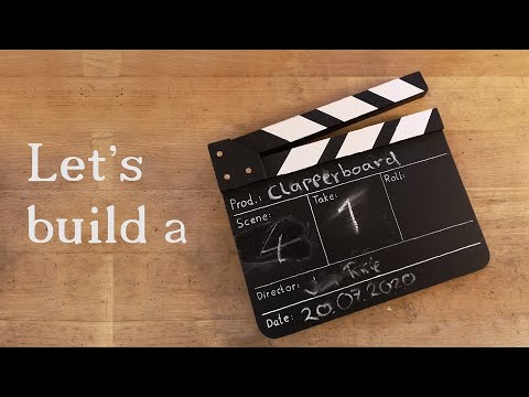 Let's build a clapperboard - YouTube