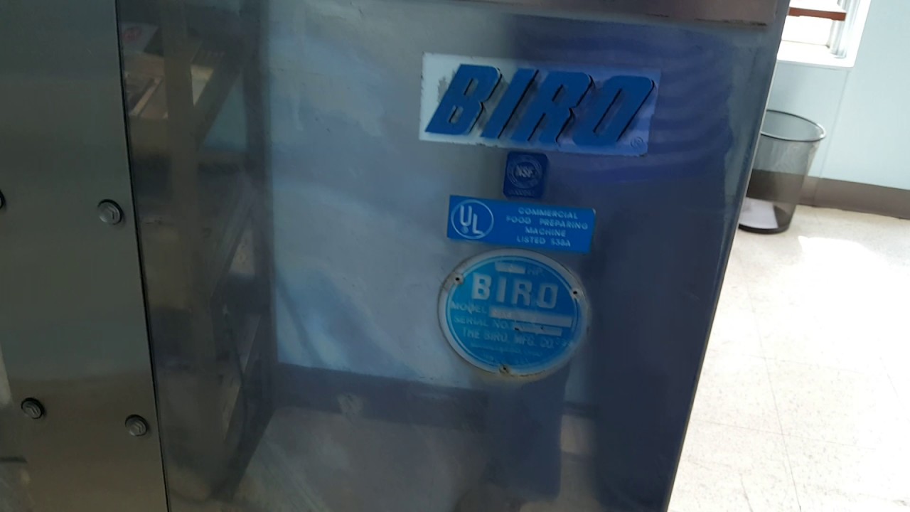 Full rebuild Biro Meat Grinder Model 548 - CM Machine Services Ltd ...