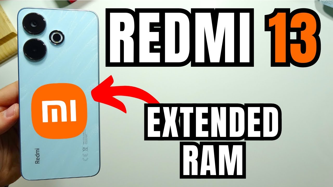 Redmi 13: Use Extended RAM - YouTube