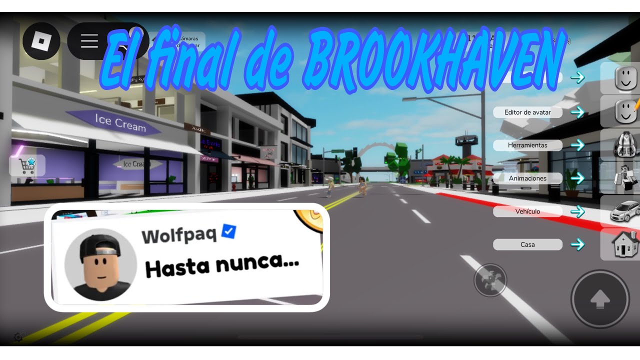 ADIÓS A BROOKHAVEN ROBLOX ! La DESPEDIDA de Wolfpaq que lo CAMBIARÁ ...