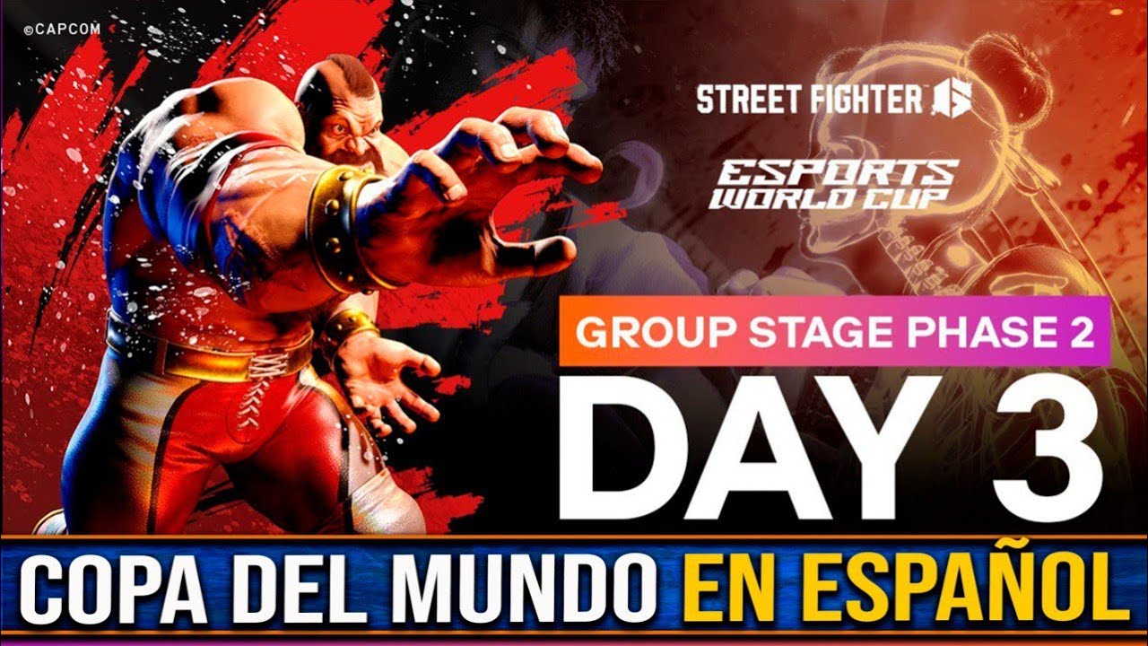EWC Street Fighter 6 - DÍA 3 - Group Stage | ESPAÑOL | SF6 | EN VIVO ...