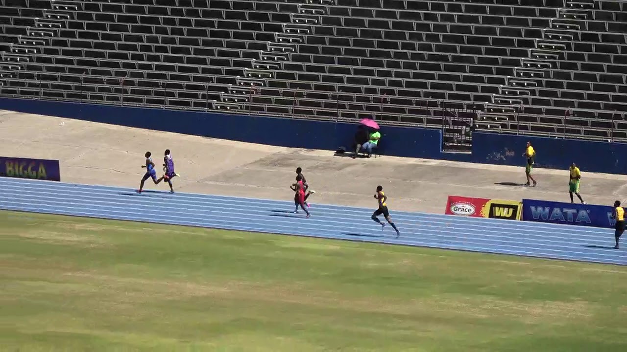 Queens GJ Meet 2019 Boys Class 1 400m 9 - YouTube