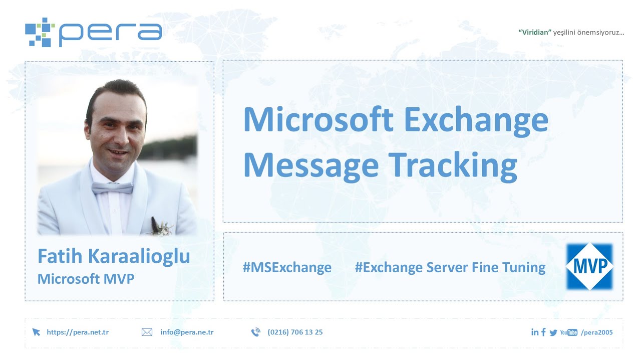 Microsoft Exchange Server Message Tracking Mimari - YouTube