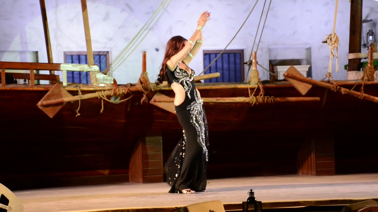 Nadya Noura - Arab American Belly Dancer in Dubai - Aziza - YouTube