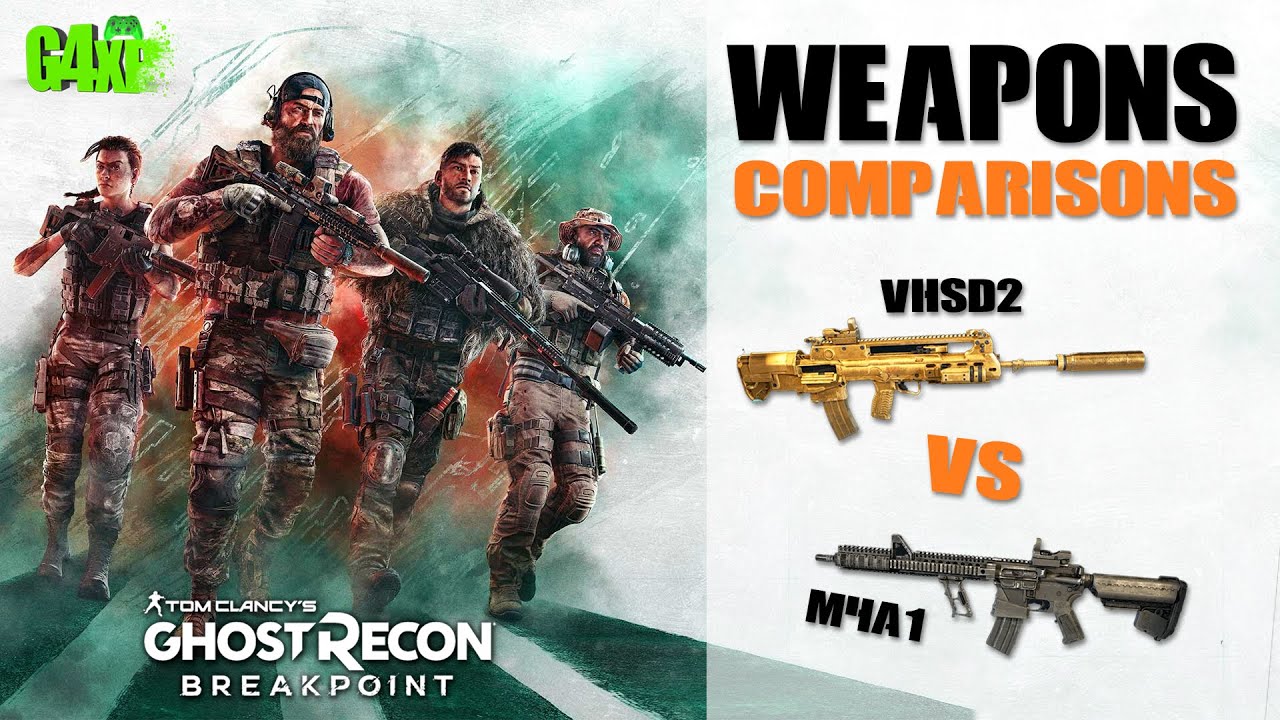 Ghost Recon Breakpoint | Tips & Tricks | Weapon Comparisons| M4A1 vs ...