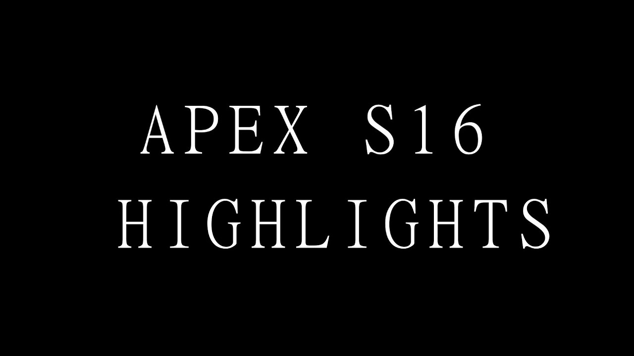 【APEX】S16こんにちは、近距離最強プロガマーのキル集 - YouTube