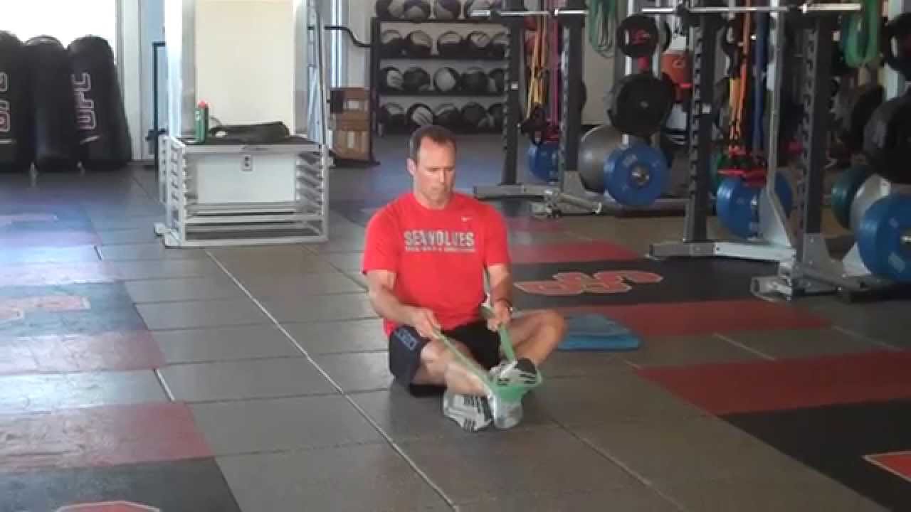 Band 3 way ankle - YouTube