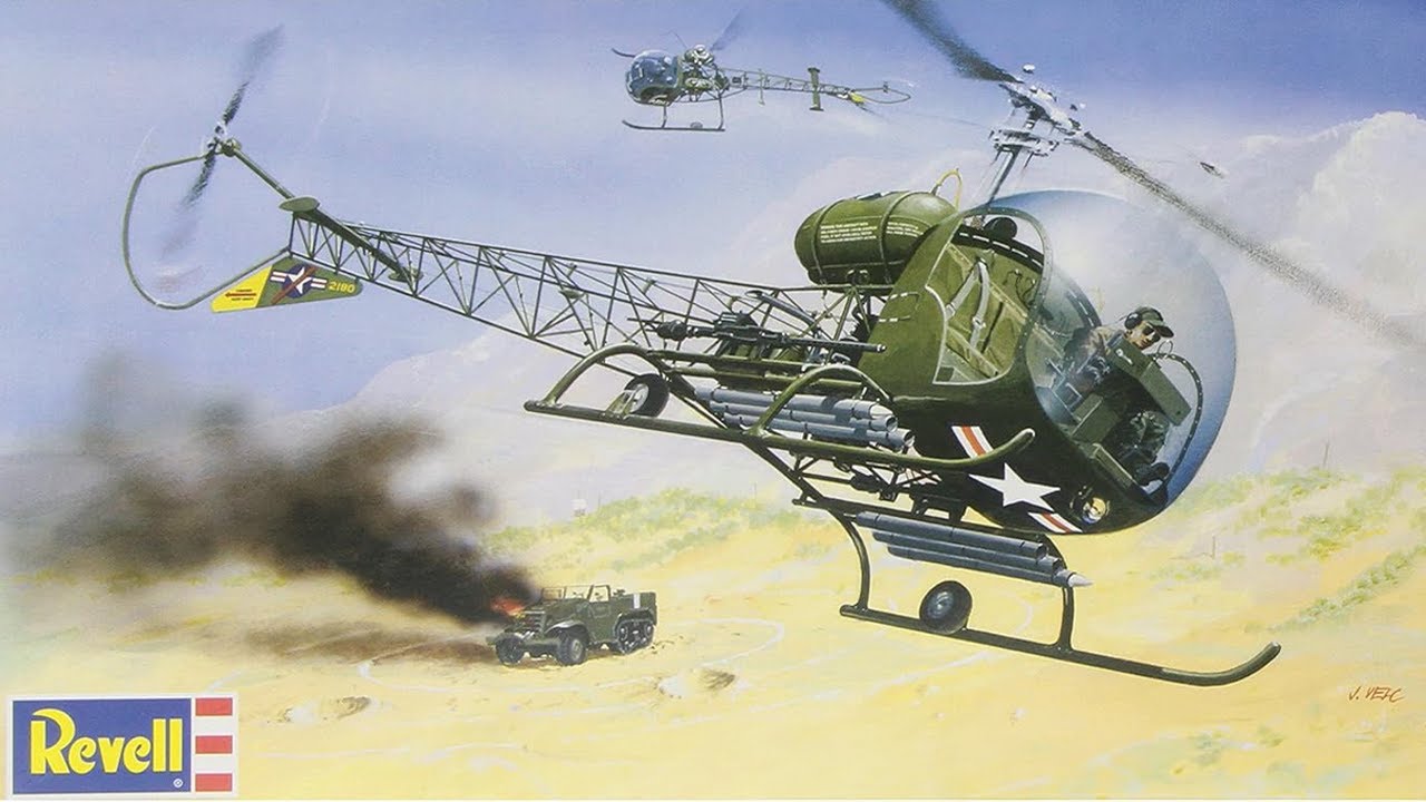 Building Revell’s Bell H-13H Helicopter (1/35) | MASH TV Show - YouTube