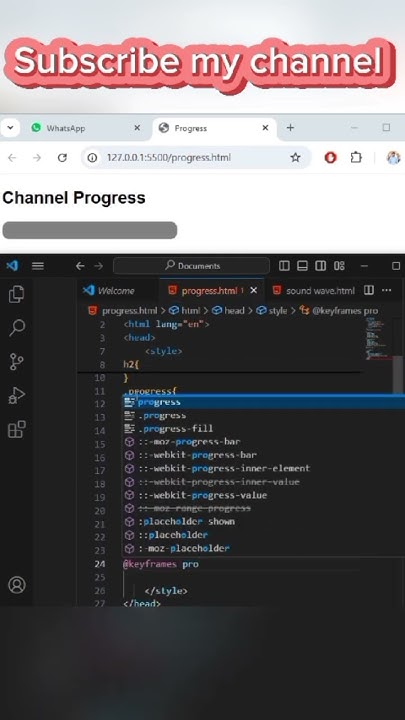 Horizontal Progress Bar In Css Css Tips Cssanimation Csshovereffect Webdesign Progressbar