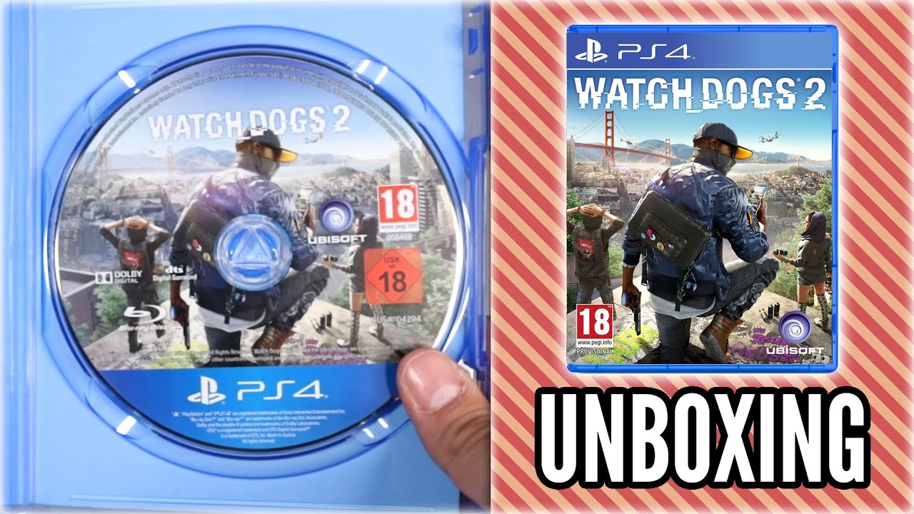Watch Dogs 2 (PS4) - Unboxing - YouTube