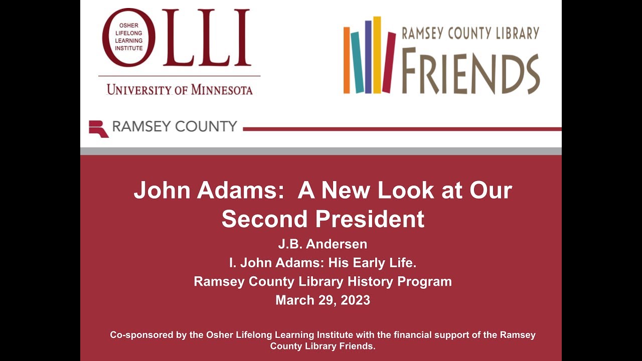 John Adams Presidency: Part I - YouTube
