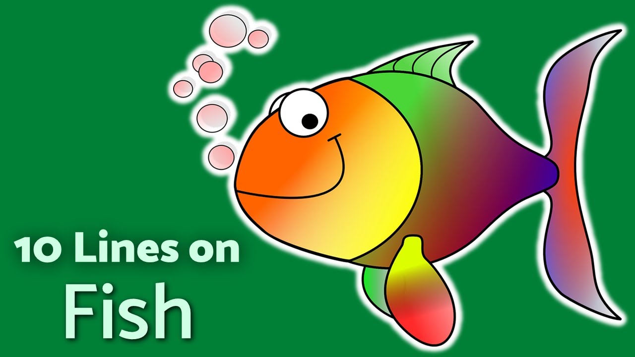 Fish - 10 Lines on Fish | TeachMeYT - YouTube