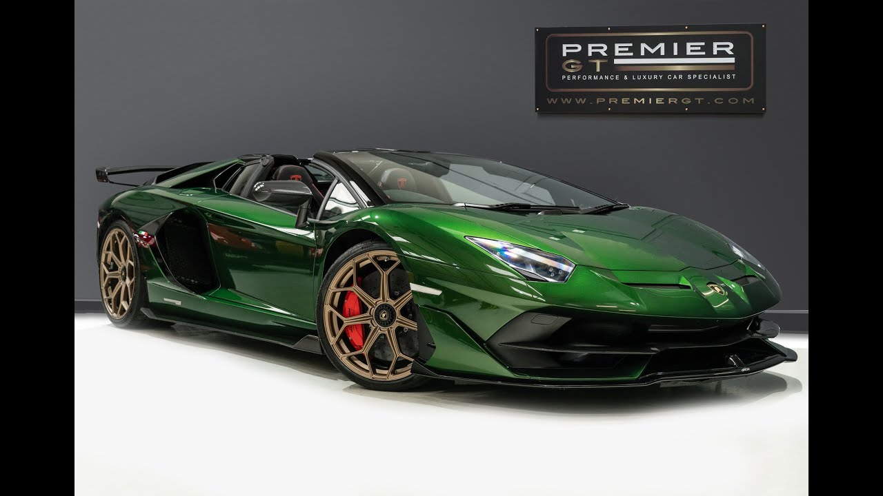 Lamborghini | Aventador SVJ Roadster | Verde Ermes | 2020 - YouTube