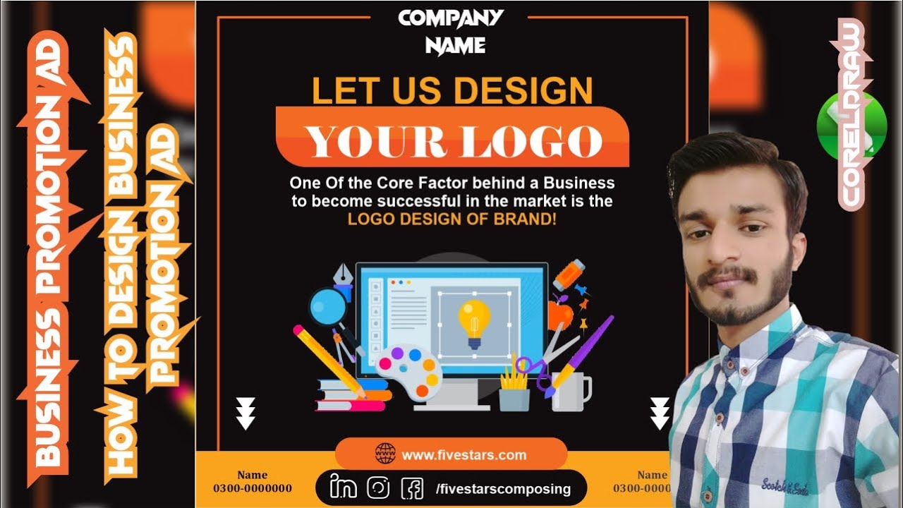 Business Promotion Poster |How To Design Business Promotion Ad ...