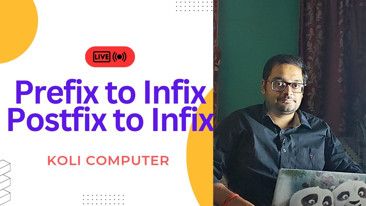 Prefix to Infix Conversion | Data Structure | Koli Computer - YouTube
