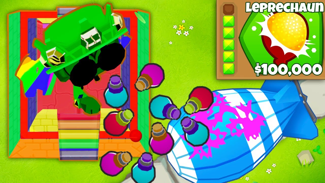 The VENGEFUL Leprechaun Tower in BTD 6! (Alchemist 555 Mod) - YouTube