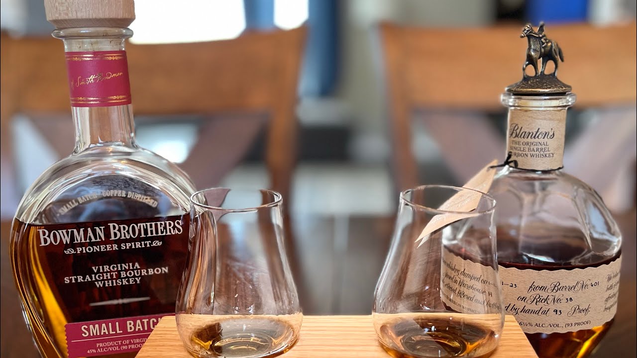 Bourbon Battle: Episode #1 - Blanton’s v. Bowman Brothers Small Batch - YouTube