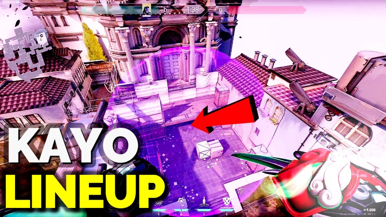 KAYO lineup on map ASCENT SITE A / ASCENT LINEUP SITE A - YouTube