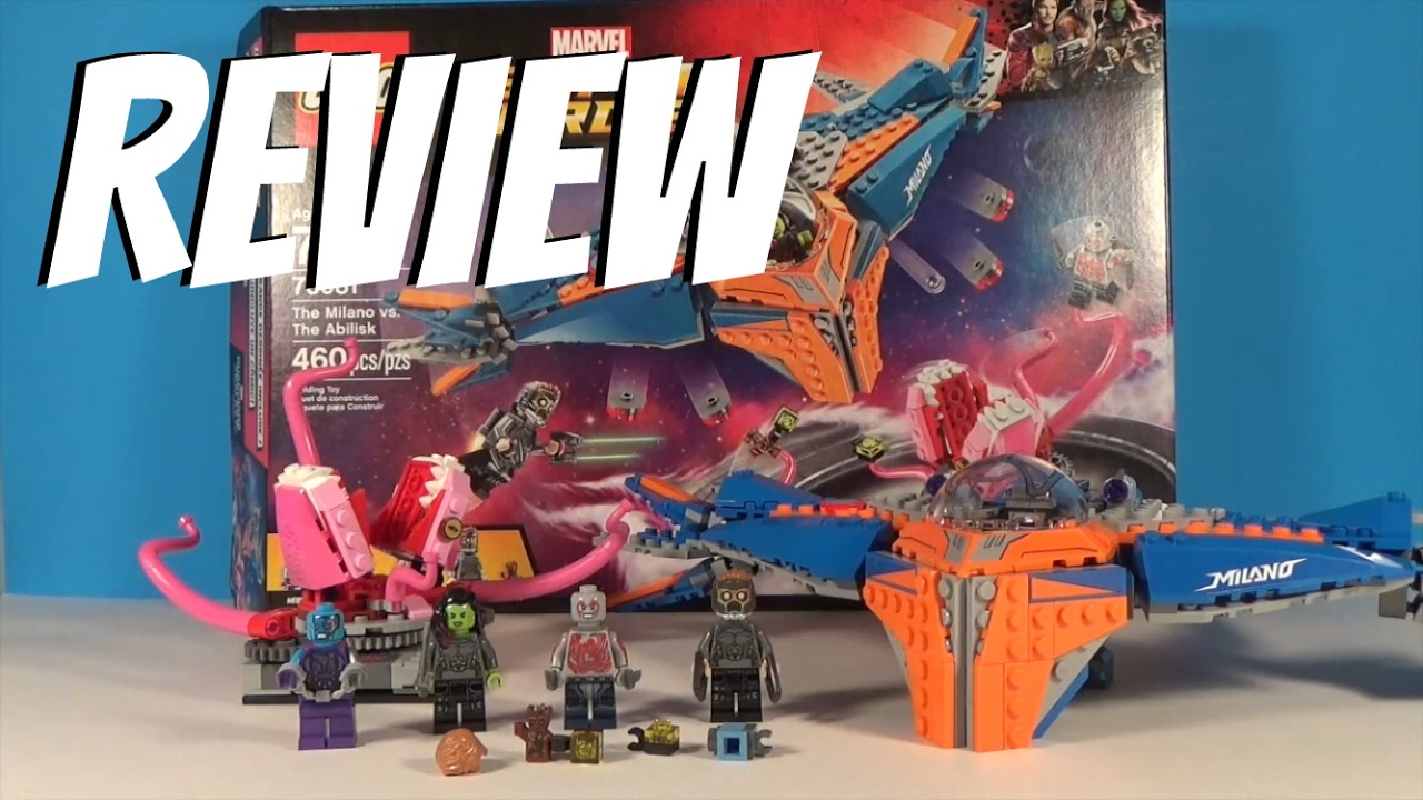 LEGO Guardians of the Galaxy Vol. 2 Set 76081: The Milano vs. The ...