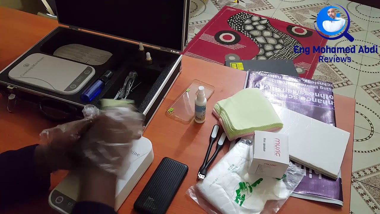Nano Coating Machine Review: Sida loo isticmaalo Machine-ka Screen ...