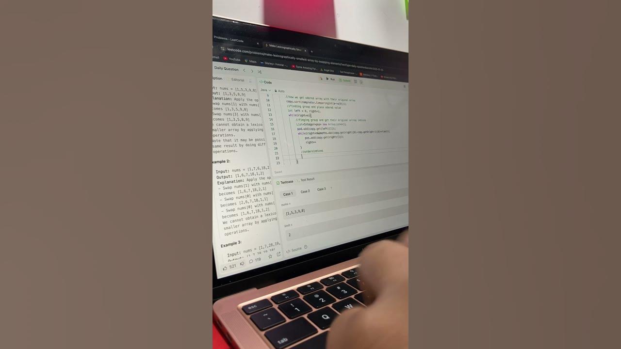 Day 49 Solved Leetcode Problem 2948 Java Leetcodejava 0376