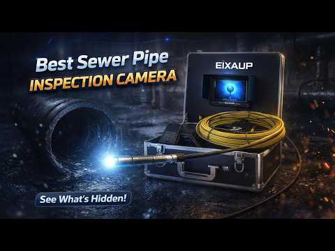 Best Sewer Pipe Inspection Camera – See Inside Pipes Like a Pro!