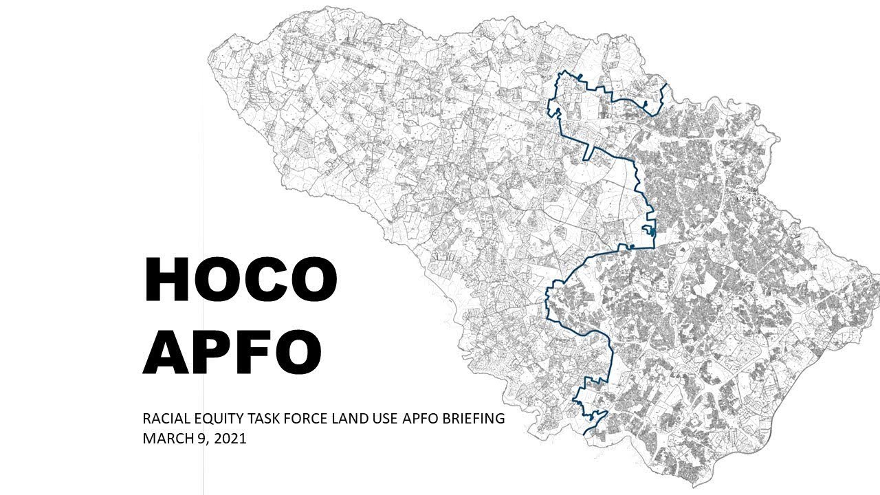 HOCO APFO - RACIAL EQUITY TASK FORCE BRIEFING - MARCH 9 2021 - YouTube