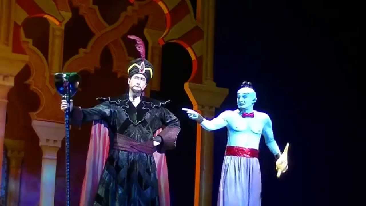 Ron's last day in the Aladdin show as Jafar 9-25-14 Part 2 of 2 - YouTube