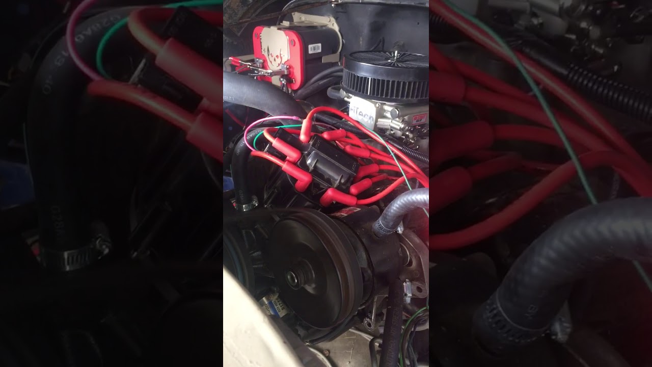 CJ7 304 v8 with FItech - YouTube