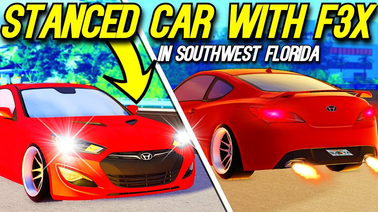Customizing My Stanced Car With F3X In Southwest Florida! - YouTube