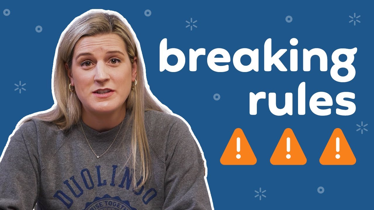 You accidentally broke a rule. Now what? - YouTube