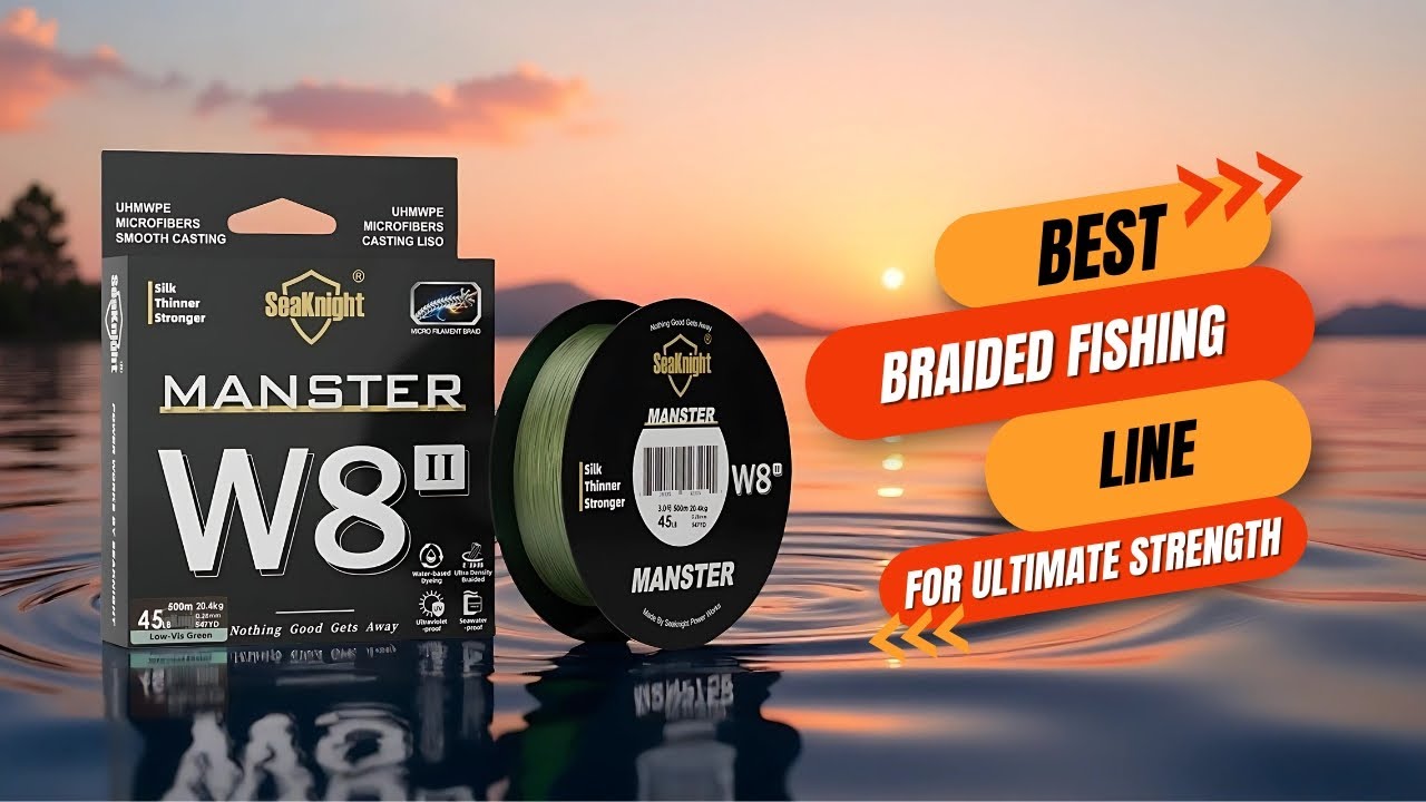 Best Braided Fishing Line for Ultimate Strength and Sensitivity - YouTube