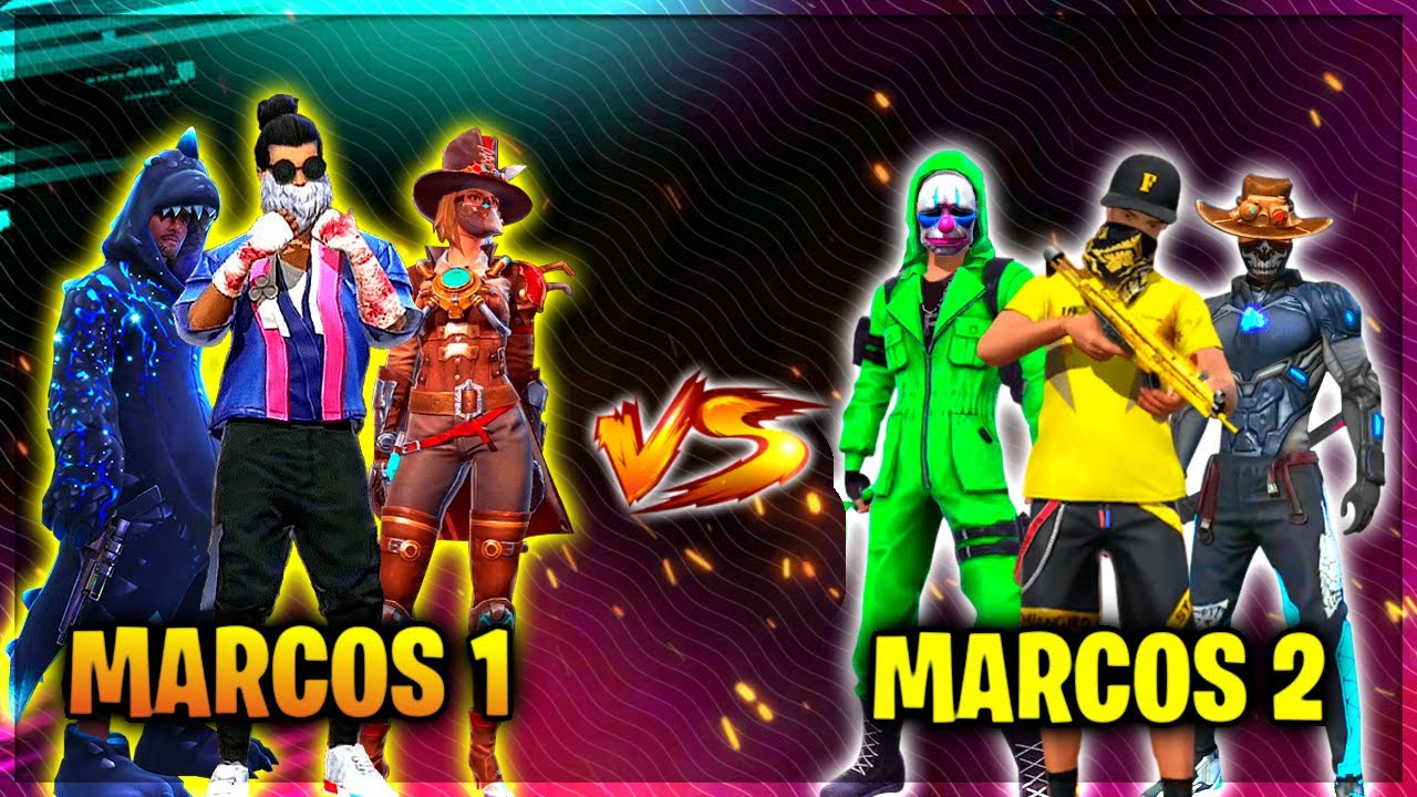 Marcos 1 Vs. Marcos 2 || Not be a serious game - YouTube