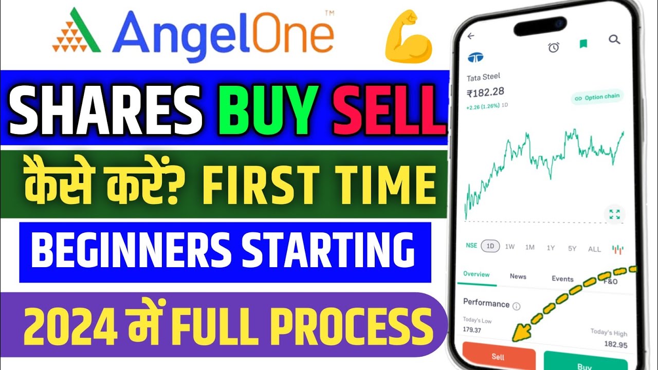 Haw To Buy And Sell Stocks In Angle One ||Angle One Main Share Kaise ...