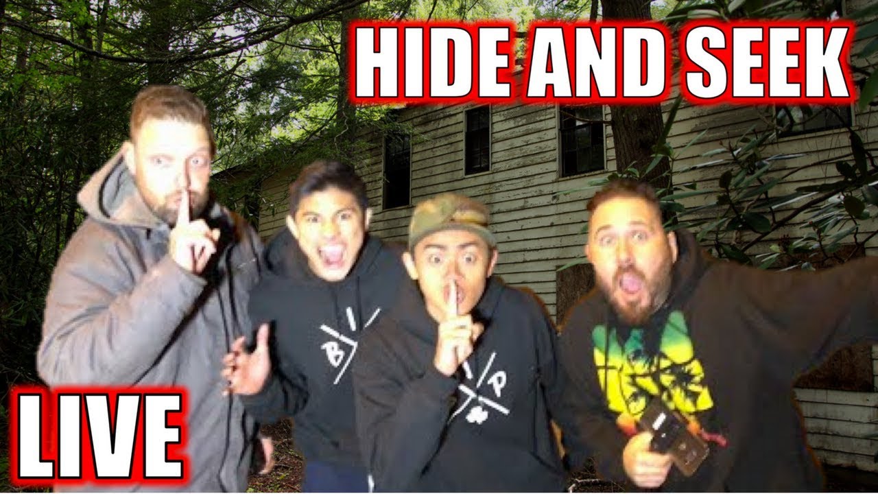 LIVE 🔴: HIDE AND SEEK IN ABANDONED GHOST TOWN (ft. OmarGoshTV) - YouTube