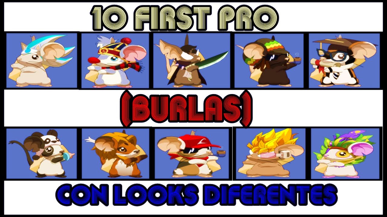 10 First Pro (Burlas) + Looks diferentes - [Transformice 2016] - YouTube