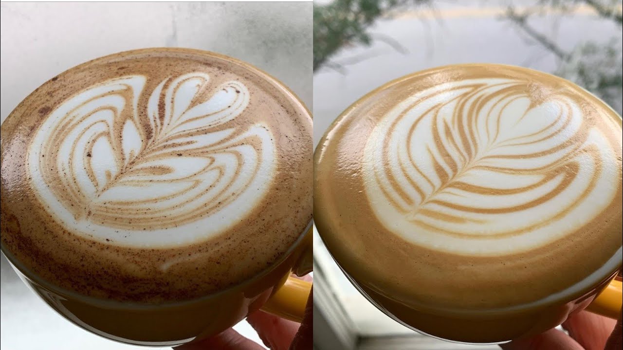 Amazing Coffee Art Tutorials. The Best Skills in The World #5☕ ️ - YouTube