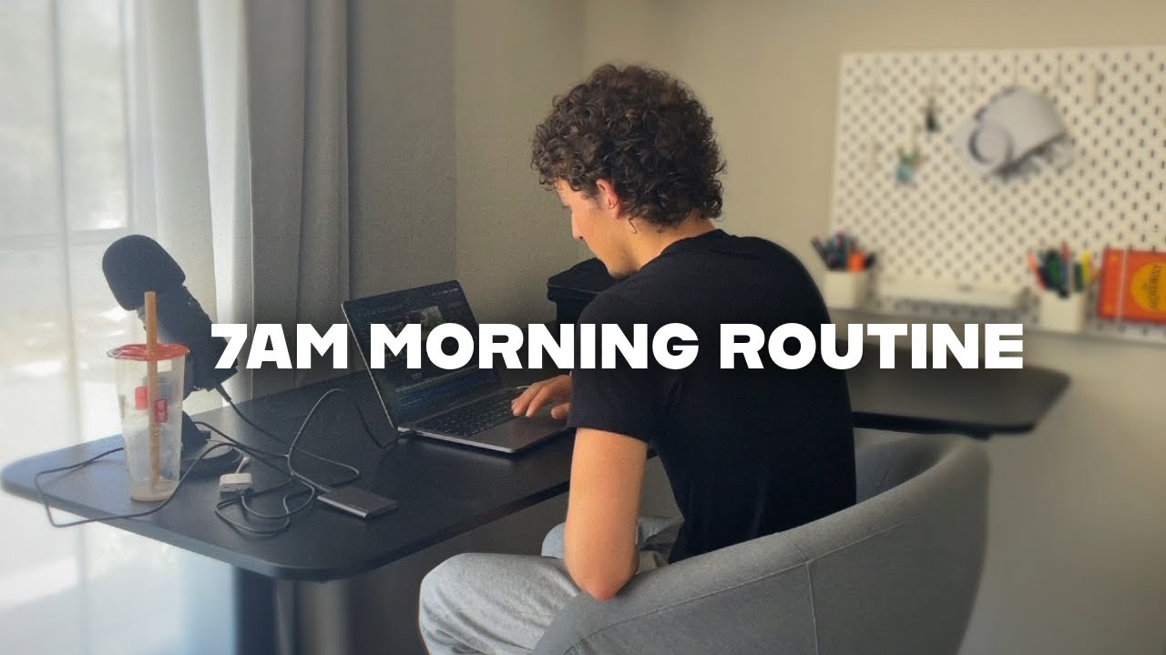 7am Morning Routine | new healthy & productive habits - YouTube