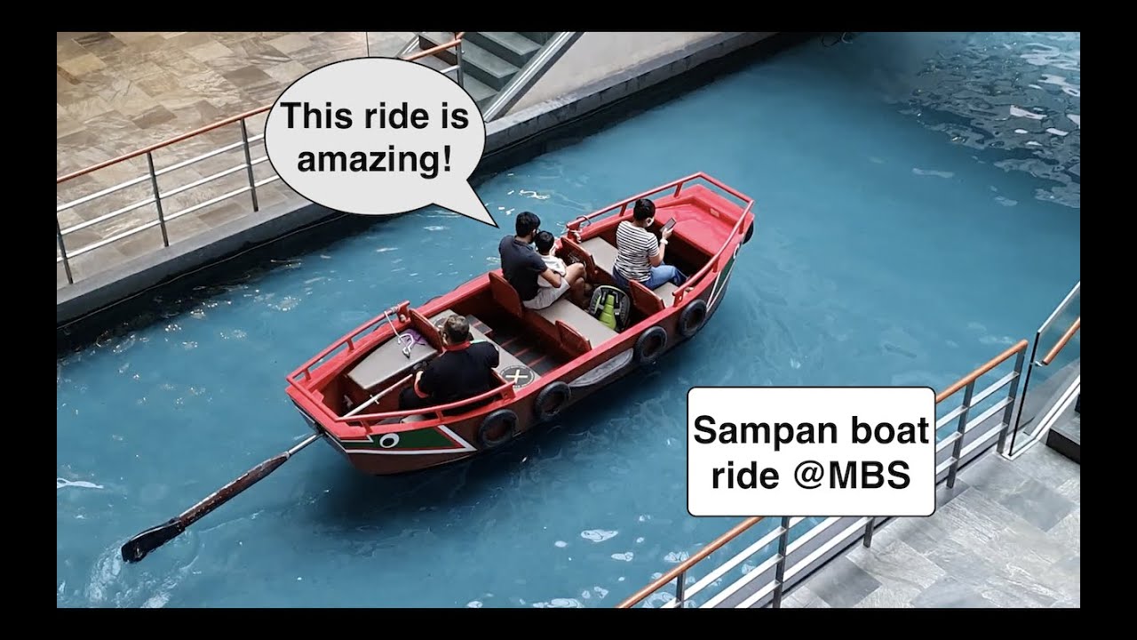 Sampan Ride | Fun Boat Ride in Singapore | Marina Bay Sands - YouTube