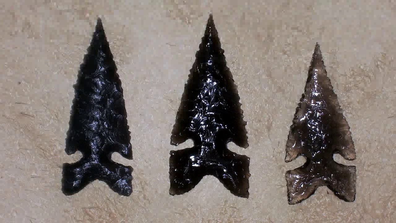 Making the Wintu Arrowhead (HD) - YouTube