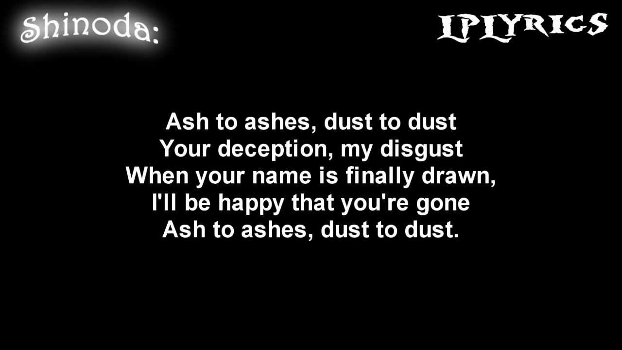 Linkin Park- Skin To Bone [ Lyrics on screen ] HD - YouTube