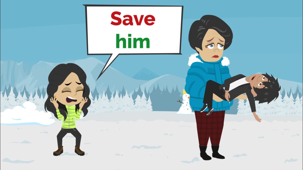 Ms. Noodle Saves Nora's dad? | Fun English Story Practice | Easy ...