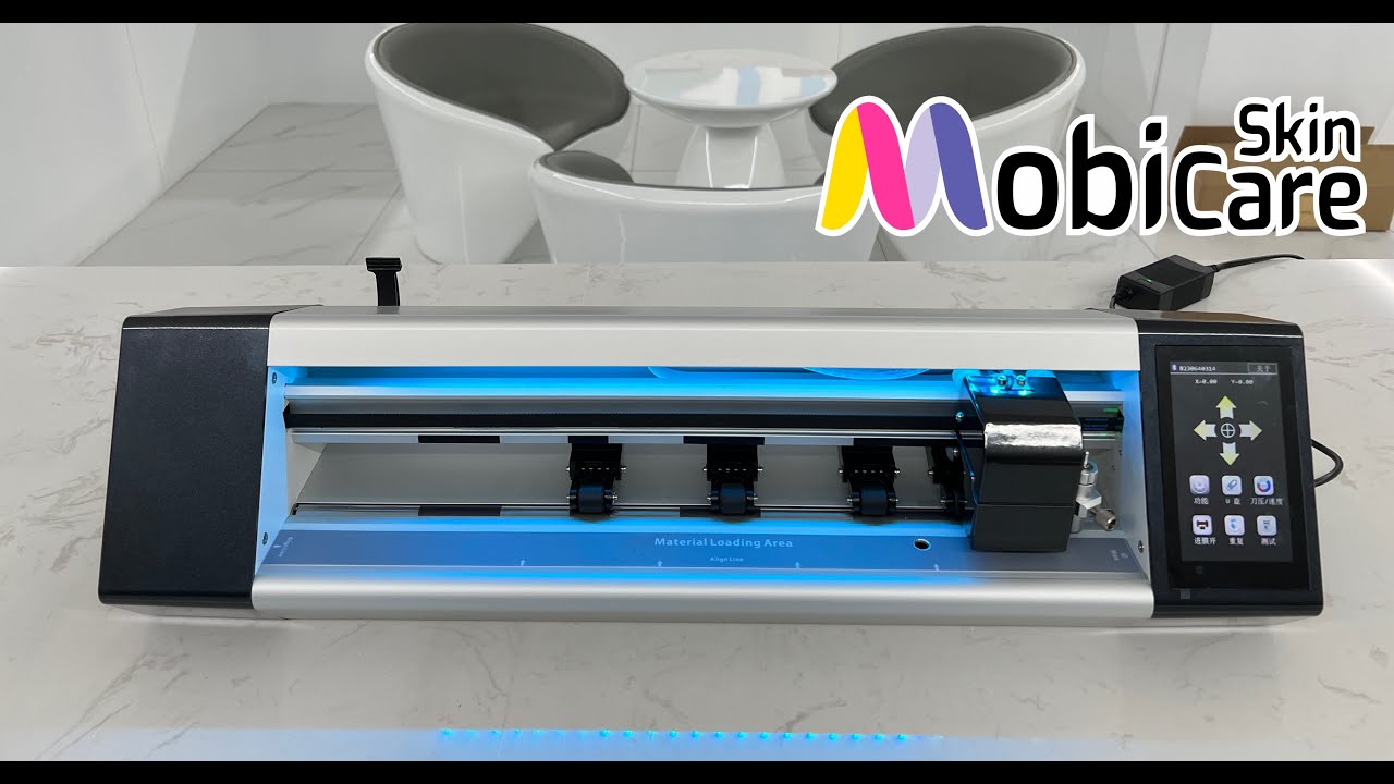 Mobicare Software with Teneth F5-350 Mobile Screen Protector Cutting ...